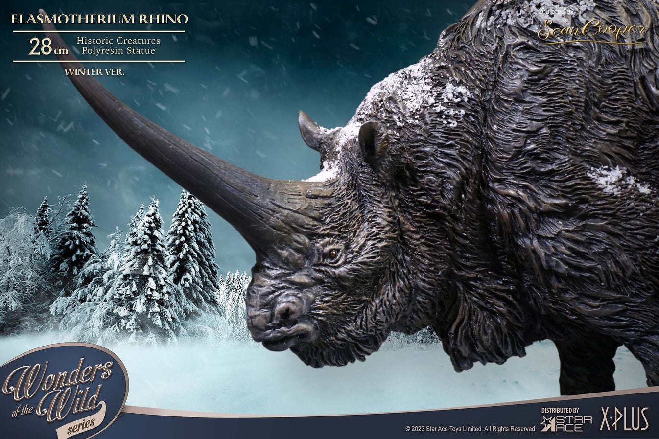 ELASMOTHERIUM RHINO (WINTER VER) – Star Ace Toys Limited