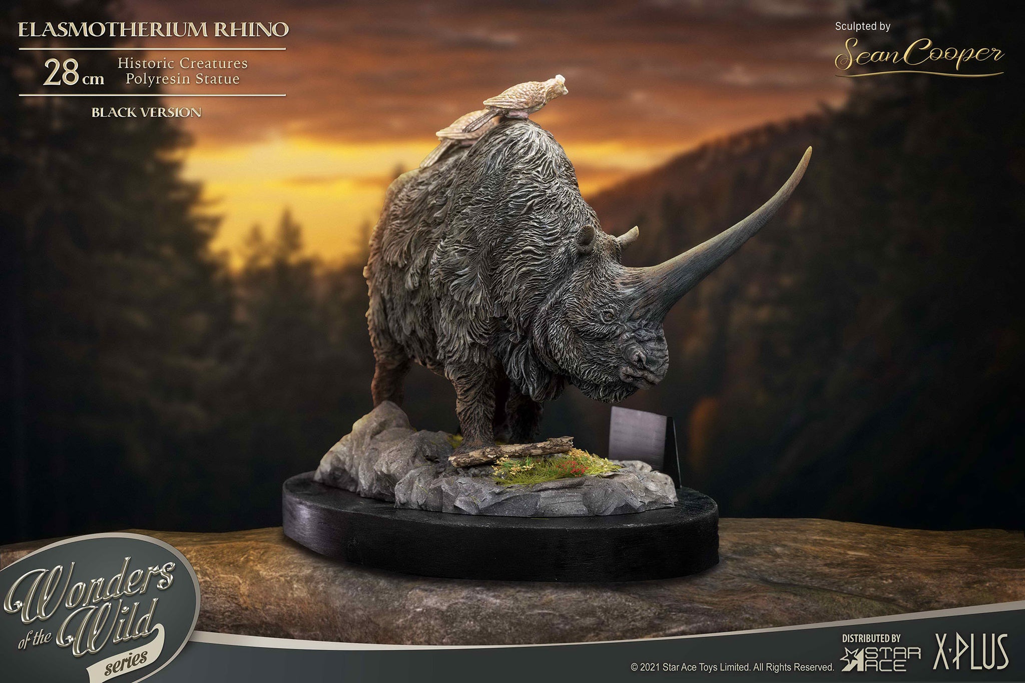 ELASMOTHERIUM RHINO (Black Color Ver.) – Star Ace Toys Limited