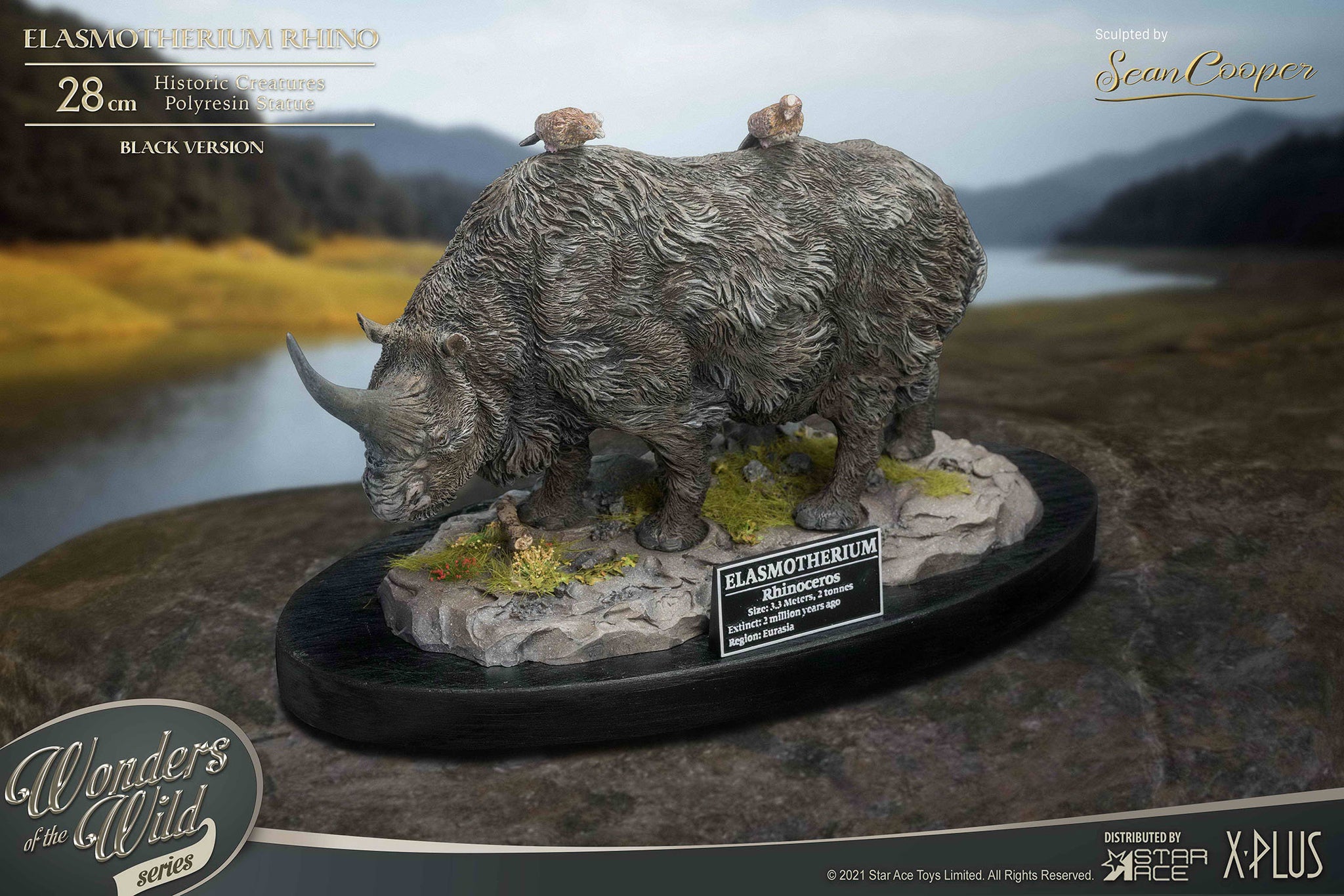 ELASMOTHERIUM RHINO (Black Color Ver.) – Star Ace Toys Limited