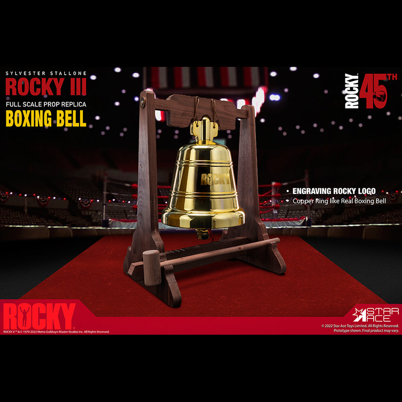 ROCKY Boxing Ring Bell 1:1 Props replica – Star Ace Toys Limited